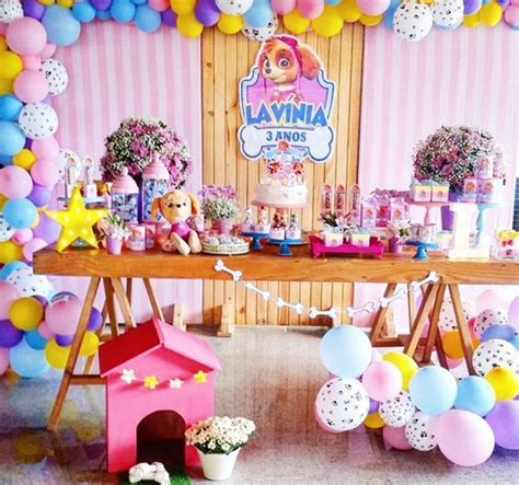 Ideas Para Una Fiesta De Skye Paw Patrol Todo Bonito