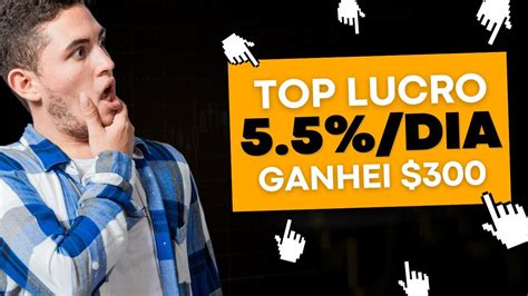 GANHE 3 5 A 5 5 DE LUCRO POR DIA REAL E VERÍDICO R 300 FACINHO E EM