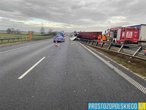 Poważny wypadek na Autostradzie A4 Duże utrudnienia dla