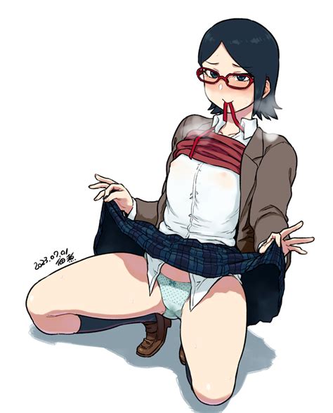 Uchiha Sarada Naruto And 1 More Drawn By Tsukudani Coke Buta Danbooru