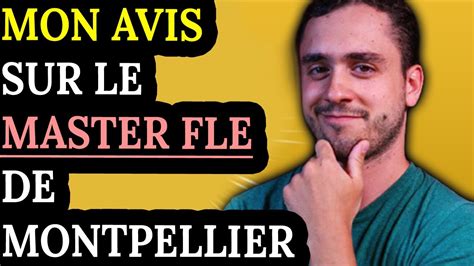 Master FLE Montpellier Mon Avis Sans Filtre YouTube