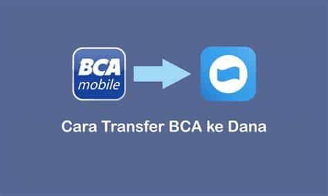 Cara Transfer BCA Ke DANA M Banking BCA ATM BCA Klik BCA