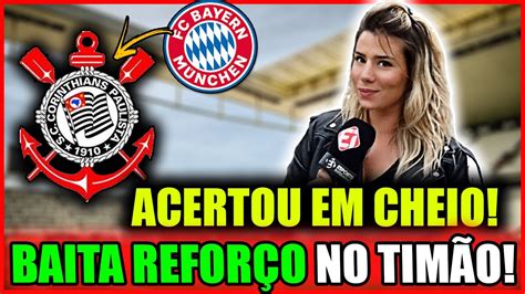 ACABOU DE FECHAR REFORÇO NO CORINTHIANS PODE COMEMORAR NAÇÃO