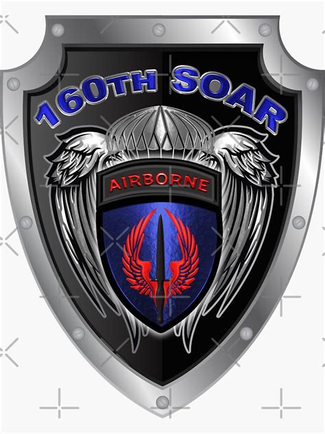160th Special Operations Aviation Regiment SOAR Veteran Sticker For