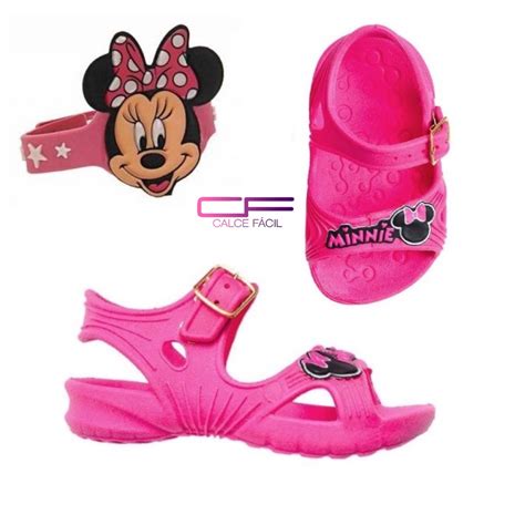 Papete Infantil Sandália Babuche Menina Menino Bebê Minnie Capitão