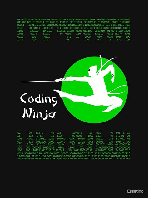 computer coder coding ninja code gamer gaming geek ts t shirt by essetino redbubble
