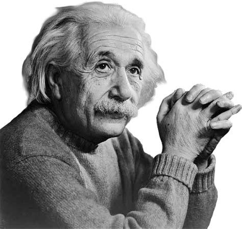 Albert Einstein Portrait Historical Scientist Iconic Physicist Png Image