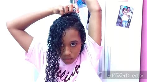 Finalizando Meu Cabelo Cacheado YouTube