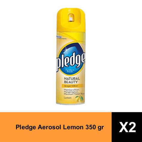 Jual Pledge Furniture Polish Aerosol Lemon X Gr Shopee Indonesia