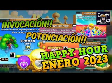 HAPPY HOUR INVOCACIÓN POTENCIACIÓN Y ACELERACIÓN ENERO 2023 FECHAS