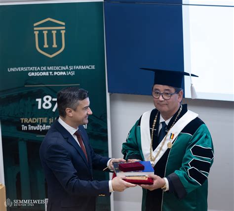 Rector Dr Béla Merkely became honorary doctor of University of Iași