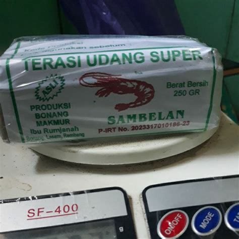 Jual Terasi Udang Terasi Udang Super Terasi Enak Teman Nyambel