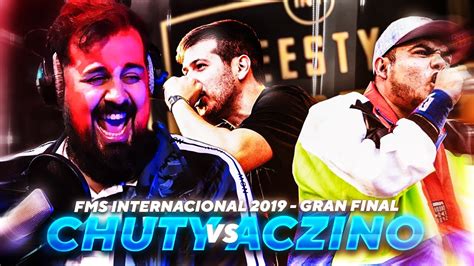LA ÚNICA BATALLA EN LA QUE PERDIMOS TODOS CHUTY VS ACZINO FMS