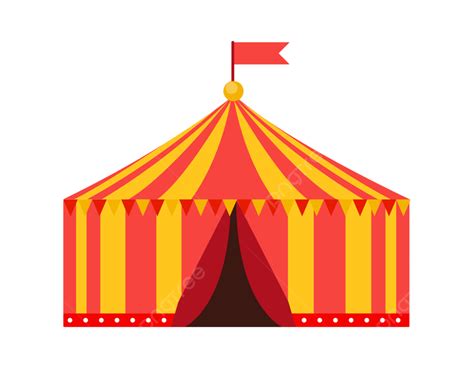 Circus Tent Clipart Transparent Png Hd Tent Circus Icon On White