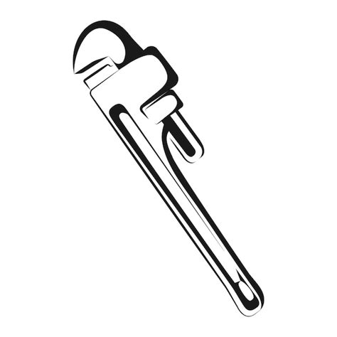 Vector Icono De Llave Inglesa Vector Premium
