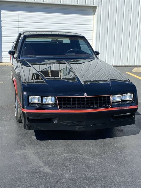 1985 Chevrolet Monte Carlo Coupe Black RWD Automatic Classic