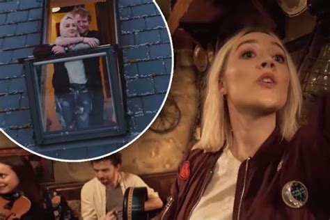 Ed Sheeran S Galway Girl Video Stars REAL Galway Girl OK Magazine