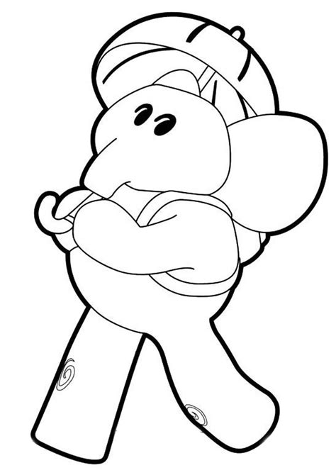 Desenhos Do Pocoyo Para Colorir Como Fazer Em Casa