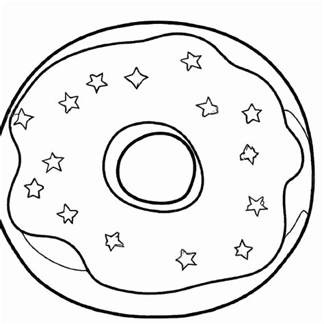 10 Lindos Desenhos De Rosquinhas Para Imprimir E Colorir