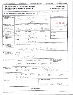 Fillable Online Ethics State Tx Usformscohindexc Oh Forms Texas