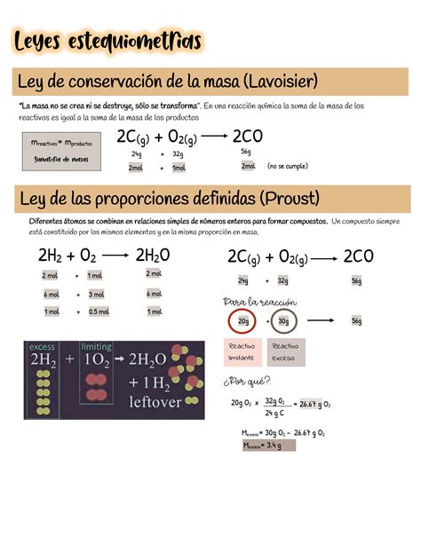 SOLUTION Estequiometria De Reacciones Quimicas Studypool