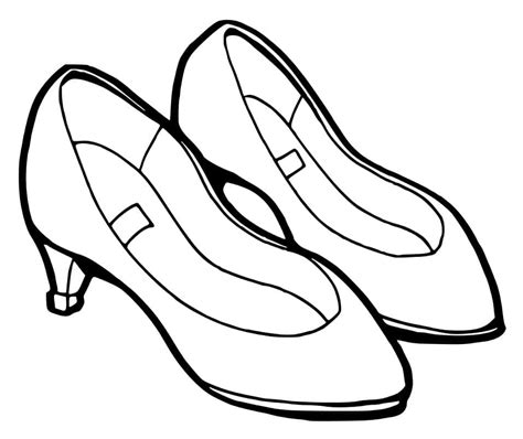 Desenhos De Sapatos 3 Para Colorir E Imprimir ColorirOnline