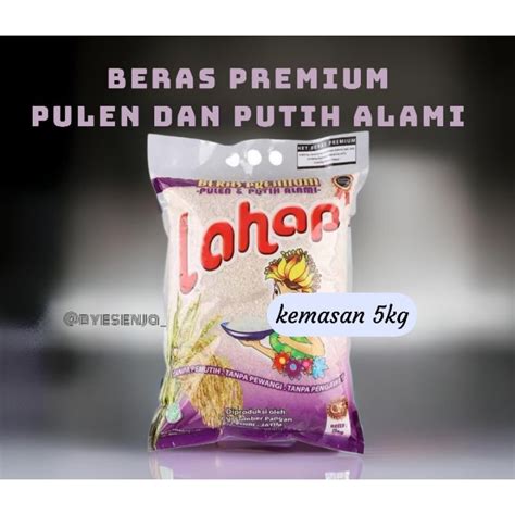 Jual Beras Premium Lahap Wanita Kemasan Kg Shopee Indonesia