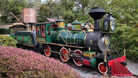 Walt Disney World Railroad Lilly Belle Testing In The Magic Kingdom Chip And Company