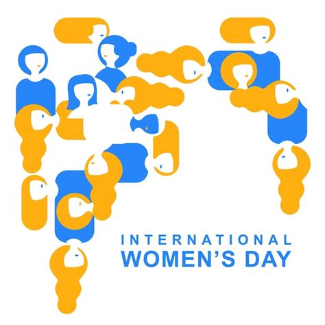 Premium Vector International Womens Day Vector Illustration With