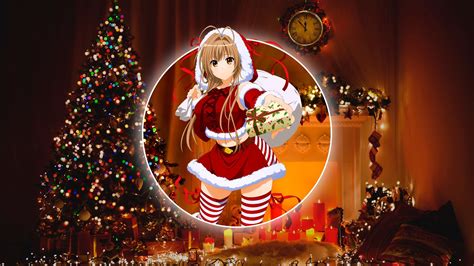 Đón lễ giáng sinh ấm áp với bộ hình nền Noel anime dễ thương cho máy tính