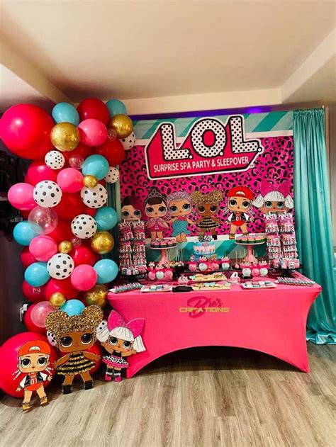 LOL Surprise Birthday Party Ideas Photo 1 Of 26 Deko Geburtstag