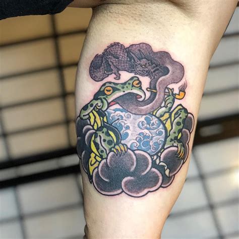 Aggregate 67 Smoking Frog Tattoo In Cdgdbentre