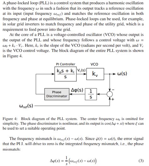solved a phase locked loop pll is a control system that