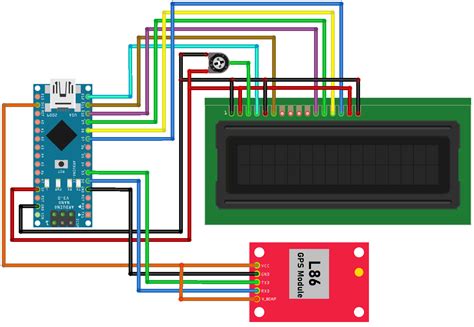 Make Gps Clock Using Arduino Gps Module And Lcd Display