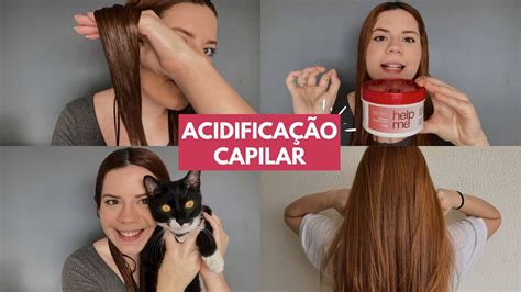 ACIDIFICAÇÃO CAPILAR CASEIRA YouTube