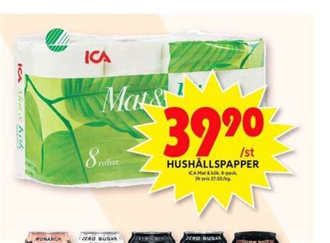 Ica mat kök hushållspapper erbjudande hos ICA Maxi