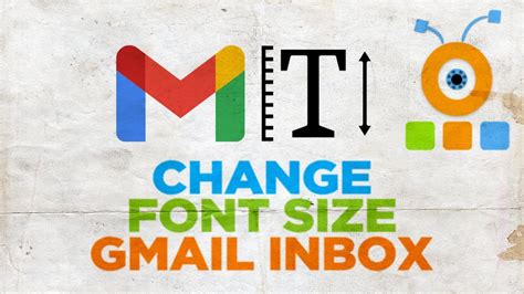 How To Change Font Size In Gmail Inbox Youtube