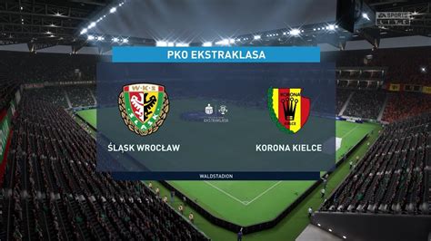 FIFA 23 Slask Wroclaw Vs Korona Kielce Ekstraklasa Gameplay YouTube