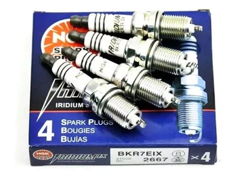 4 Bujías Vw Bora Gli 2 0 Turbo 2005 A 2010 Ngk Iridium Ix Envío gratis