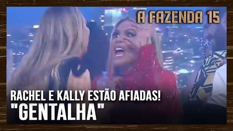 KALLY E RACHEL CHAMAM A GALERA DE GENTALHA E KALLY TENTA BEIJO EM
