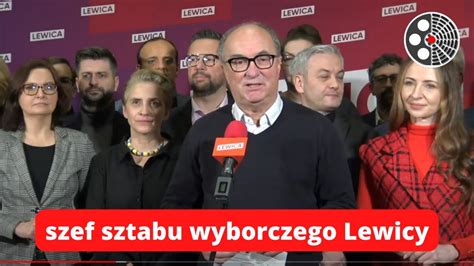 Lewica Prezentuje Swojego Kandydata Na Szefa Sztabu Wyborczego YouTube
