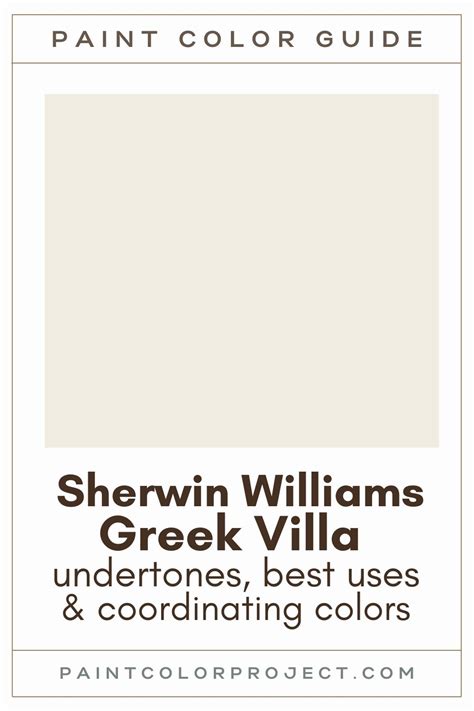 Sherwin Williams Greek Villa A Complete Color Review The Paint