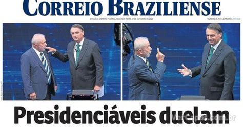 Capa Correio Braziliense Segunda 17 De Outubro De 2022