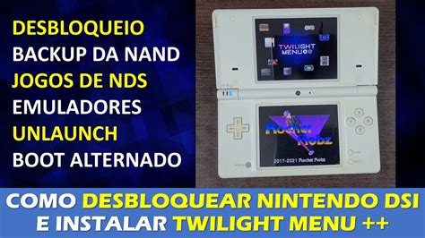 Como Desbloquear Nintendo Dsi E Jogar Jogos De Nintendo Ds Twilight
