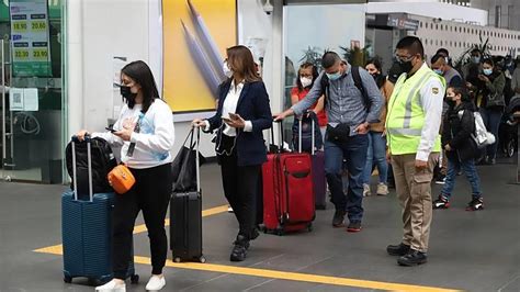 Vía aérea ingresan a México 12 2 millones de turistas internacionales