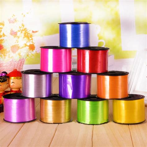 100 Yard 5mm Multicolor Balloon Ribbon Curling Ribbon Roll DIY Gifts