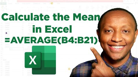 How To Calculate Mean In Excel Spreadsheet YouTube