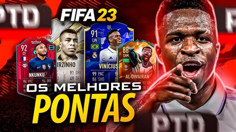 FIFA 23 TOP MELHORES PONTAS DO FIFA 23 ATUALIZADOS ULTIMATE TEAM