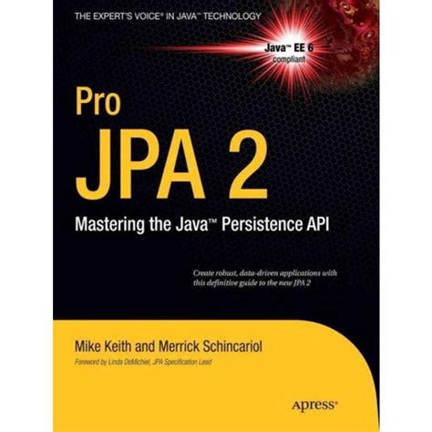Pro Jpa 2 Mastering The Java Persistence Api Submarino