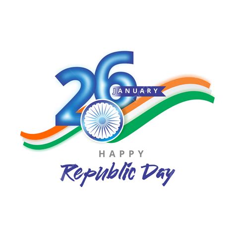 26 Republic Day PNG Transparent Indian 26 January Republic Day